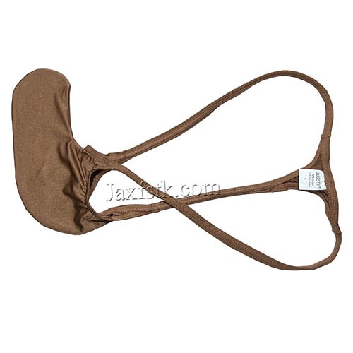 New Sexy Men's Gloss Ice Silk G-string Thong Underwear Push-up Bulge ...