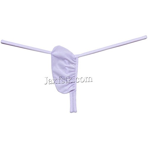 Newest Sexy Men's Thread Ice Silk String Thong Underwear Push-up Pouch ...