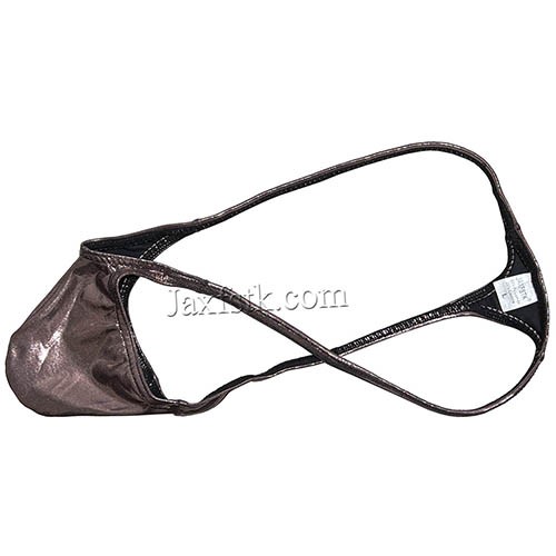 Men's Micro Thong Pouch String T-back Underwear Shiny Metallic Bikini ...