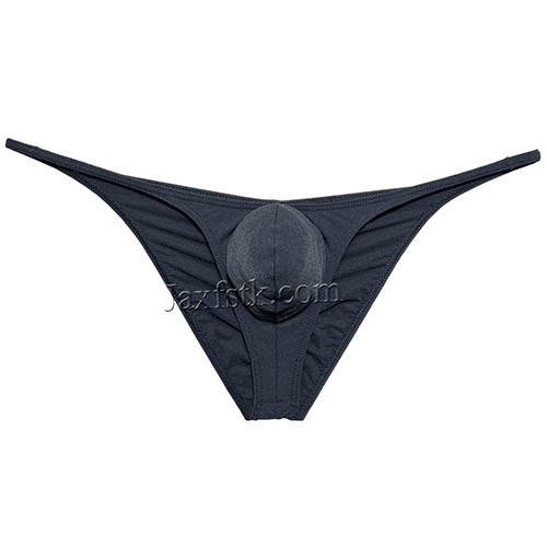 New Sexy Men's Frosted Ice Silk Ruched Rear Bikini Briefs Underwear ...