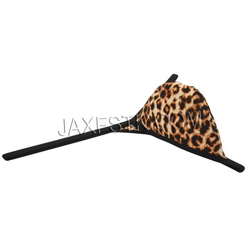 Leopard Pouch Underwear For Men Sexy Thongs Bikini G-strings Fashion ...
