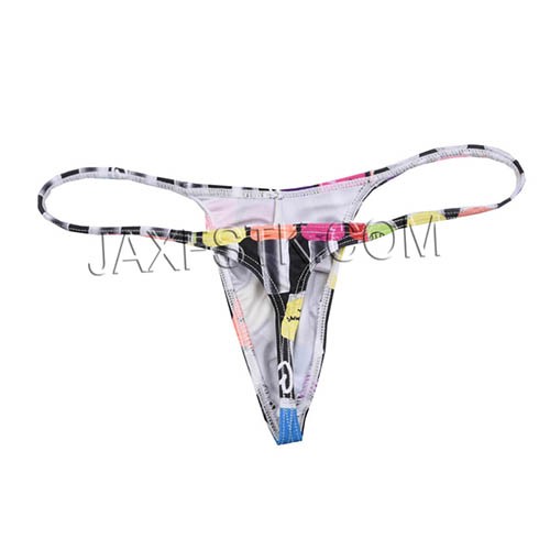 Fashion Print Sexy Men's Underwear G Strings Men Underpants Male Thong ...