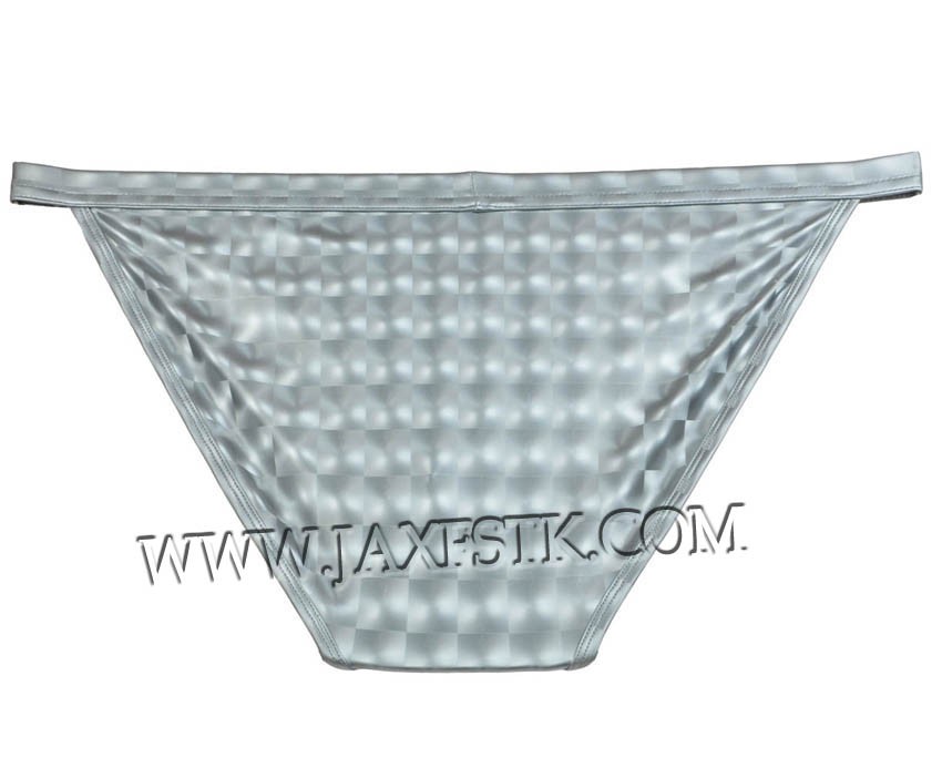 Mini-slips en cuir cool pour homme Brillant En cuir comme Thong ...