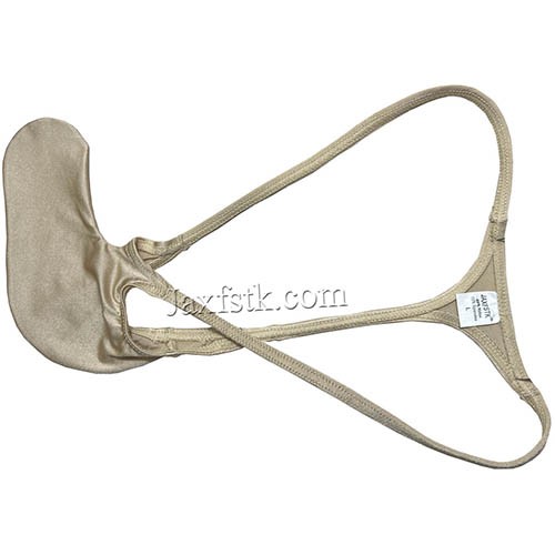 New Sexy Men's Gloss Ice Silk G-string Thong Underwear Push-up Bulge ...